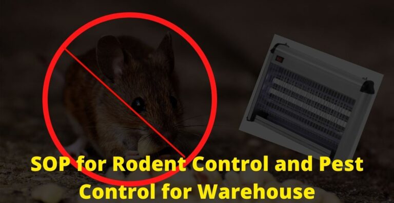 SOP for Rodent Control and Pest Control for Warehouse – tech-publish